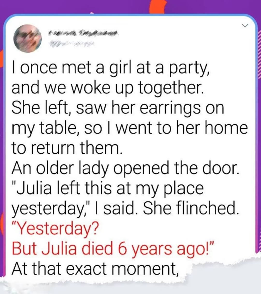 I once met a girl at a party, and we woke up together. - News & Stories